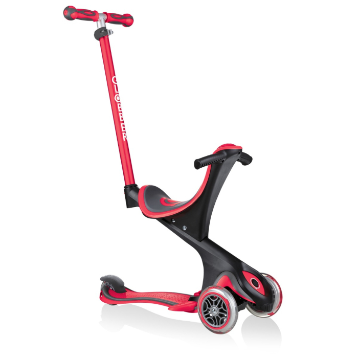 GLOBBER GO UP COMFORT Convertible - Red - scooterPRO