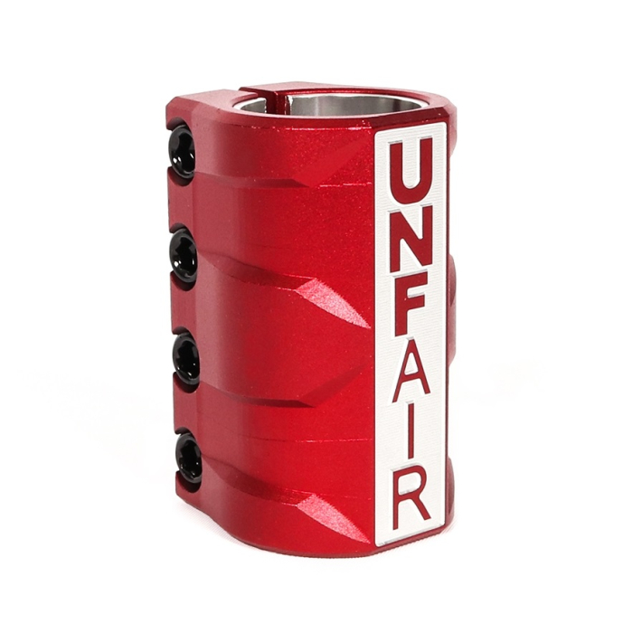 UNFAIR Raven SCS Clamp - RED - scooterPRO